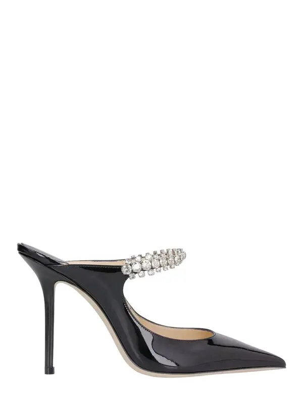 JIMMY CHOO Bing 100 Heeled Pumps - Black