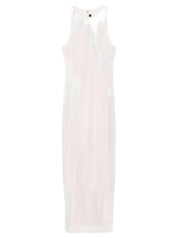 ROTATE BY BIRGER CHRISTENSEN Sequinned Maxi Dress - Pink