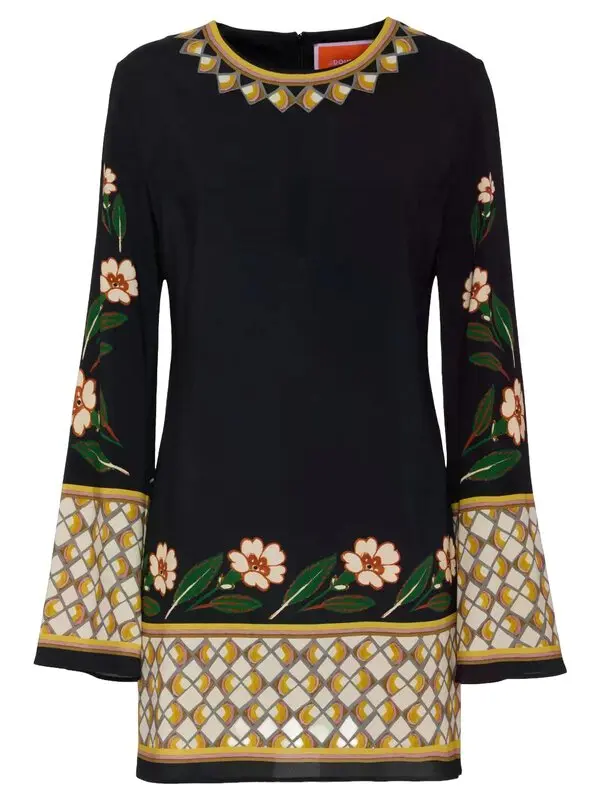 La DoubleJ Supreme Swing Mini Dress - Black