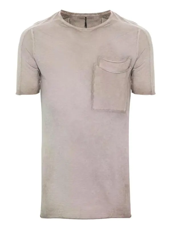 Masnada Distressed Cotton T-shirt - Grey