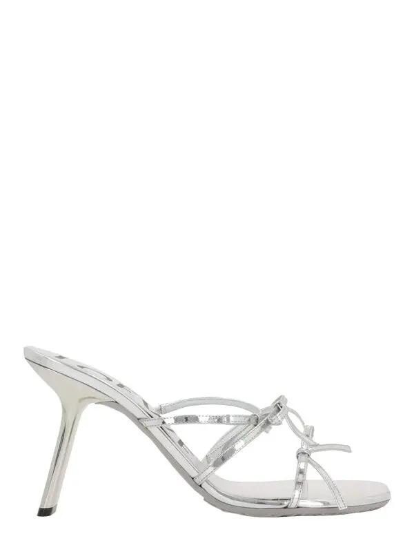 Loewe 90mm Petal Sandals - Silver