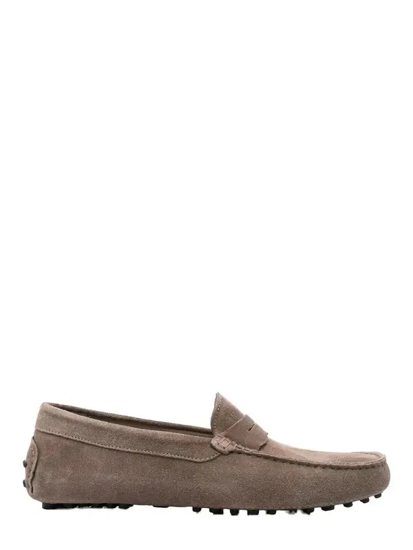 SCAROSSO Michael Suede Drivers - Neutrals