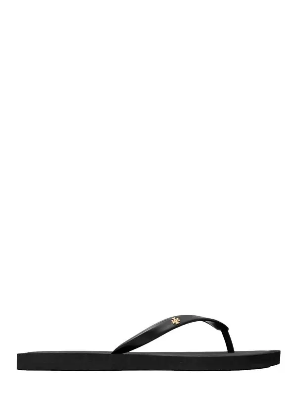 Tory Burch Kira Flip Flops - Black