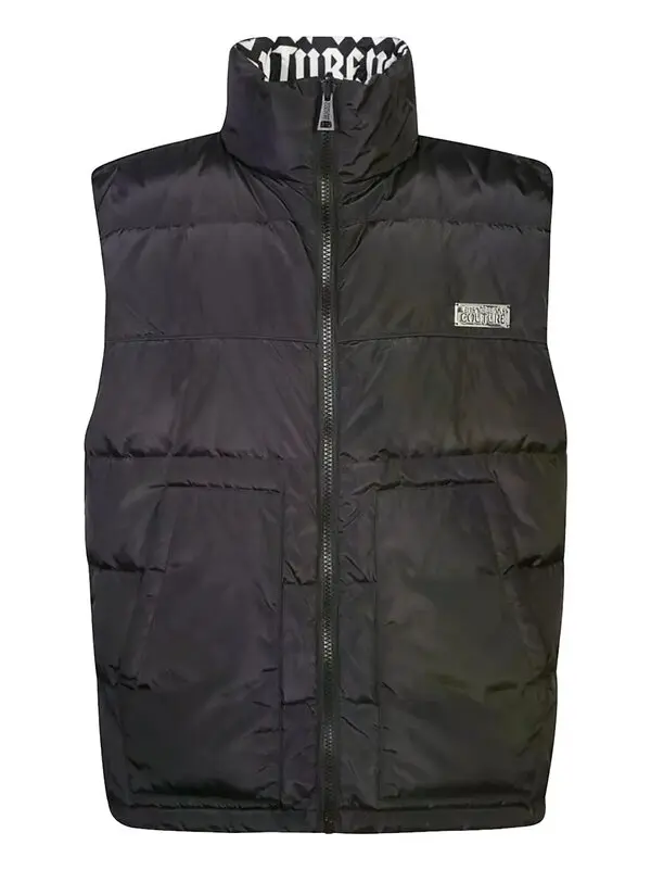 Versace Reversible Gilet - Black
