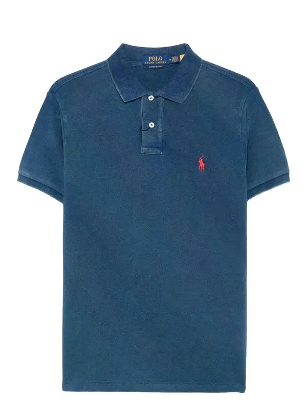 Polo Ralph Lauren Cotton Polo Shirt - Blue