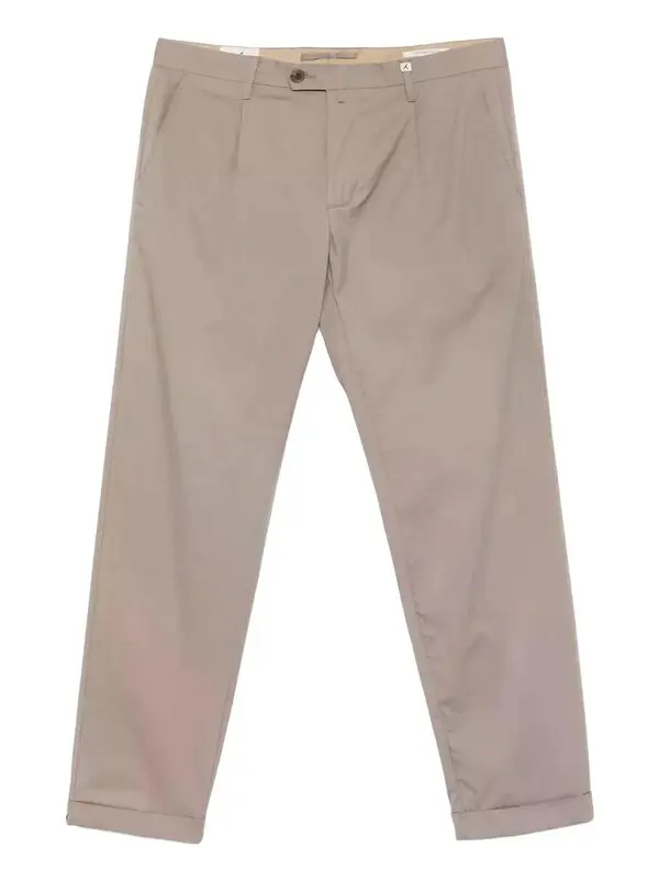 MYTHS Pleat-detailed Trousers - Grey