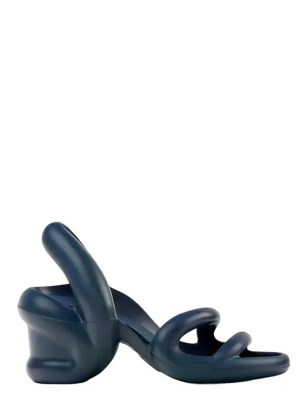 Camper Kobarah Sculpted Heel Slingback Sandals - Blue