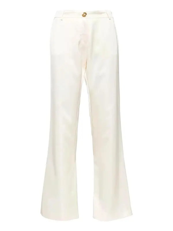 Giambattista Valli Button Detailed Trousers - Neutrals