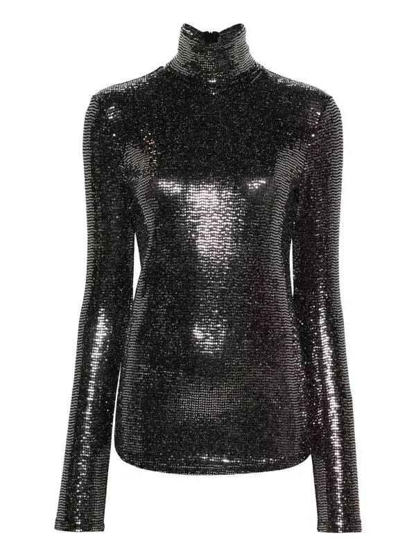 Isabel Marant Étoile Joyela Sequin Embellished Top - Black