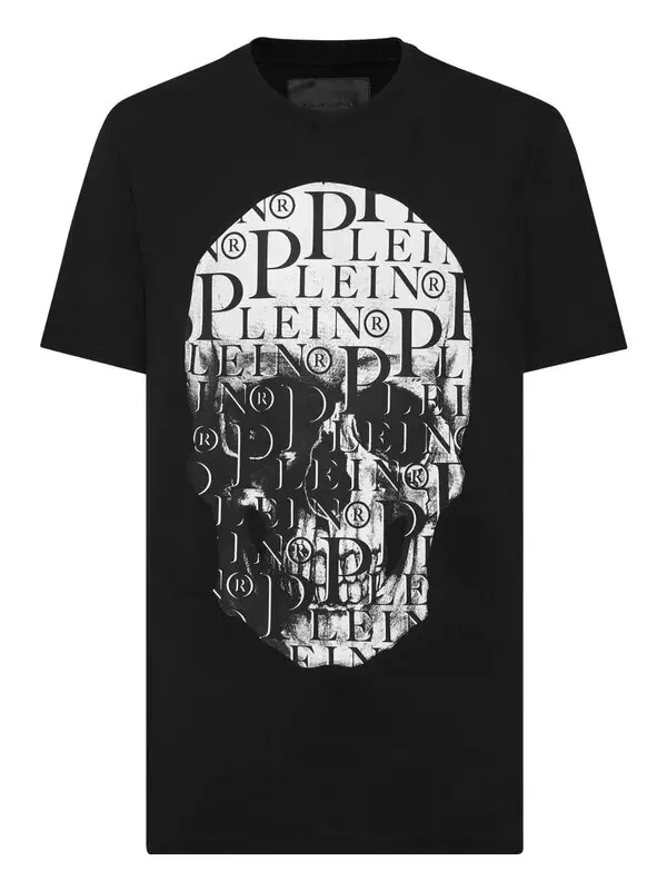Philipp Plein Print Skull T-shirt - Black