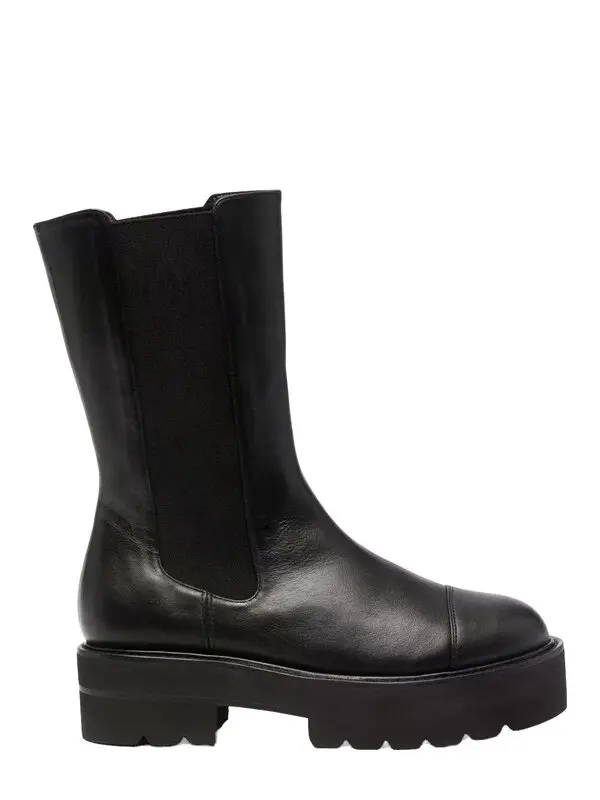 STUART WEITZMAN Presley Ultralift 60mm Platform Boots - Black