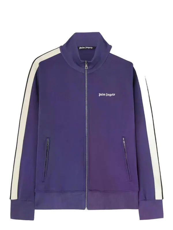 Palm Angels Logo-print Track Jacket - Blue