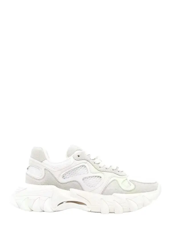 Balmain B-east Panelled Sneakers - White