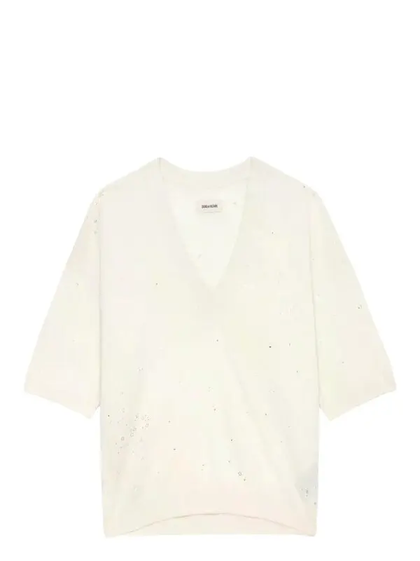 Zadig&Voltaire Wully Top - Neutrals