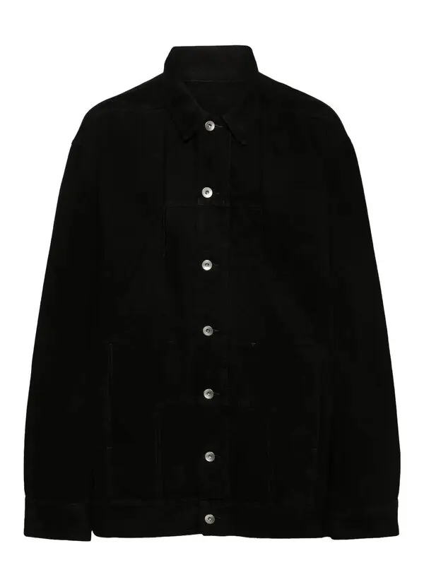 Rick Owens Sphinx Jumbo Worker Jacket - Black
