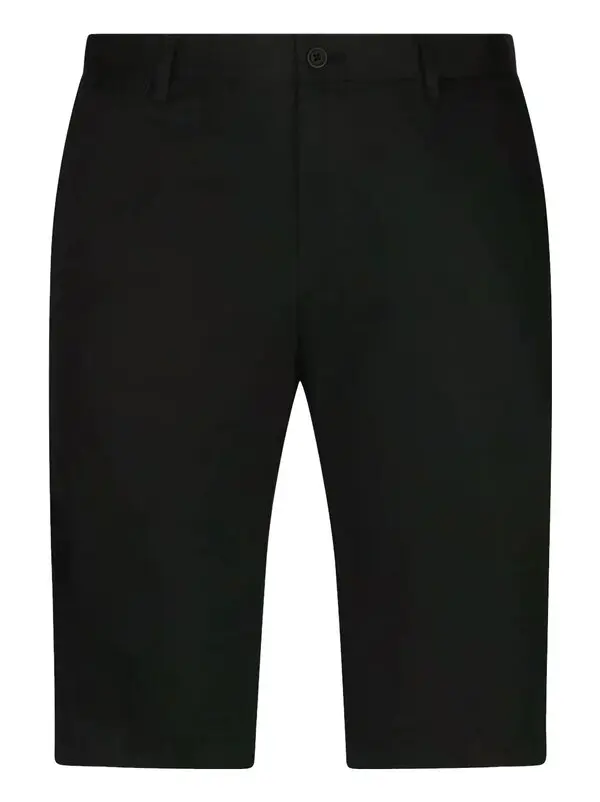 Dolce & Gabbana Logo-patch Bermuda Shorts - Black