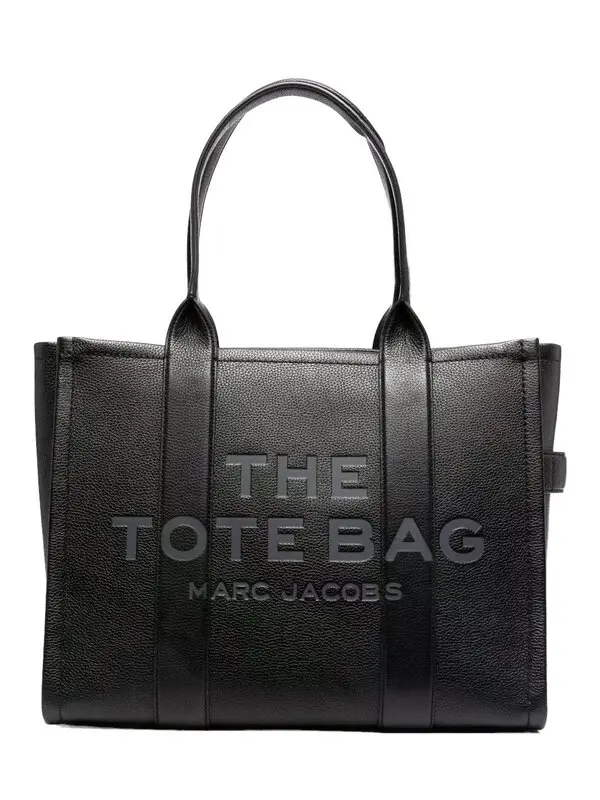 Marc Jacobs The Leather Tote Bag - Black
