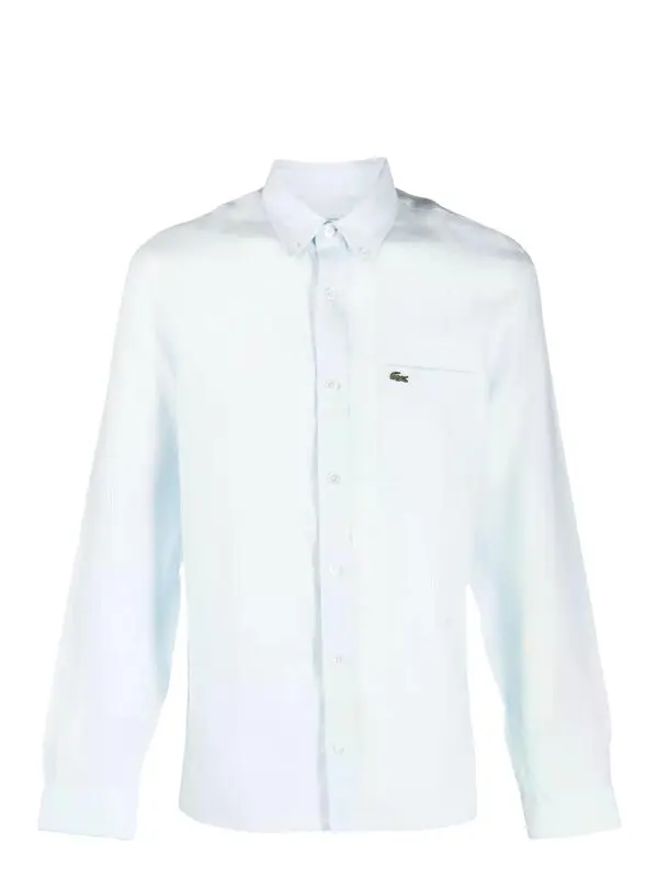 Lacoste Button Pocket Shirt - Blue