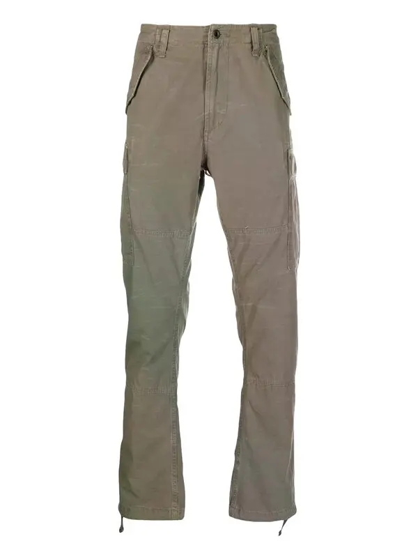 Polo Ralph Lauren Straight-leg Cotton Cargo Pants - Green
