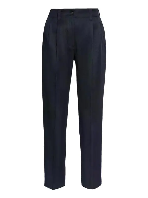 GOLDEN GOOSE Loose-fit Straight-leg Trousers - Blue