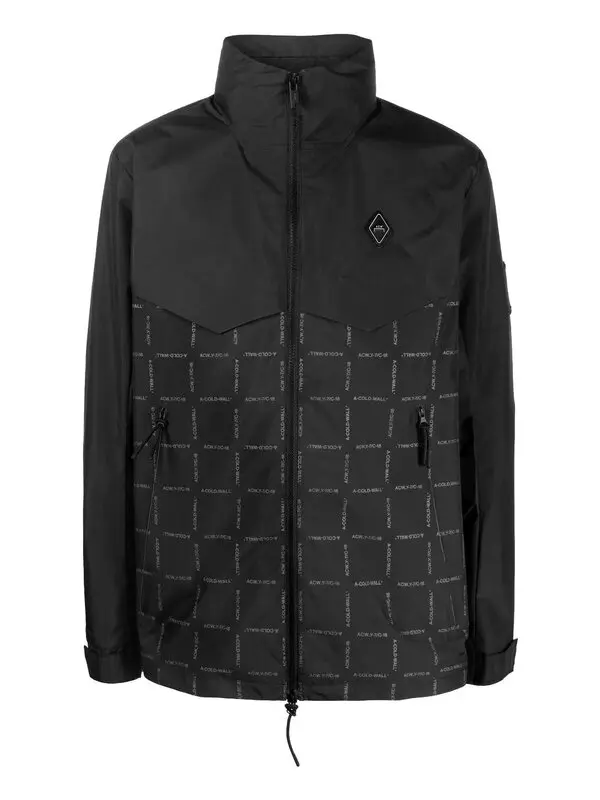A-COLD-WALL* Logo-print Jacket - Black