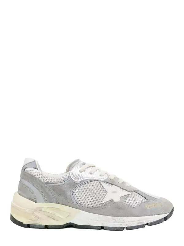 GOLDEN GOOSE Dad-star Mesh-panelled Low-top Sneakers - Grey