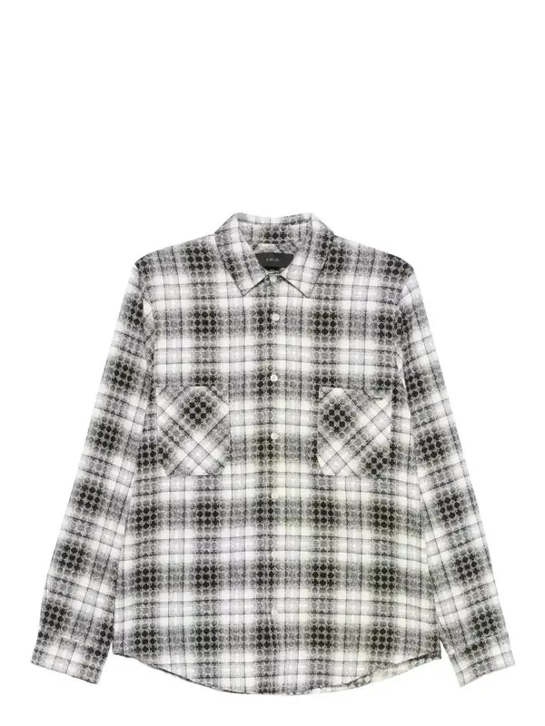 Amiri Classic Flannel Shirt - White