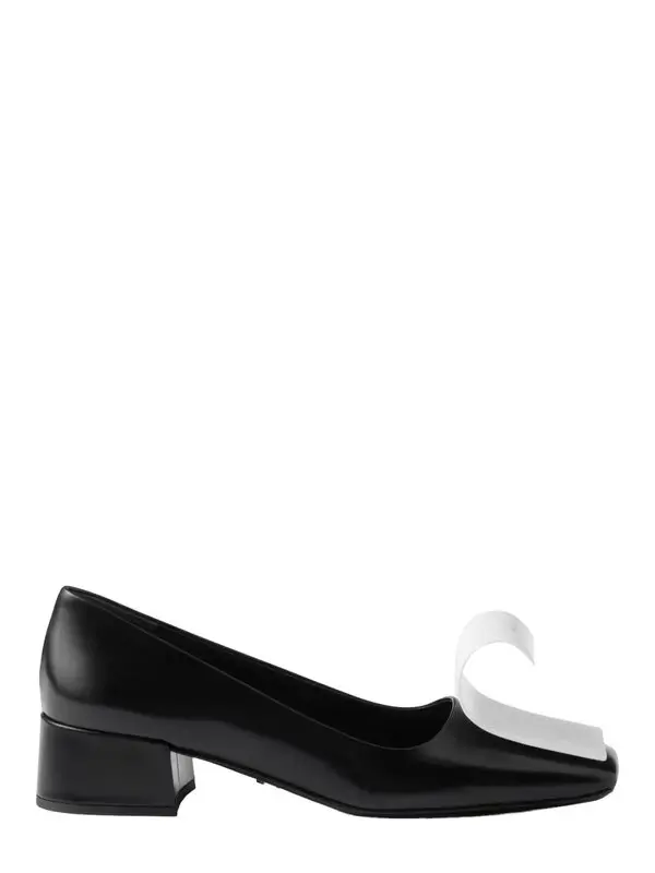 Prada Two-tone Pumps - Black