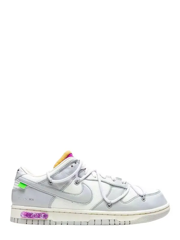Nike X Off White Dunk Low Lot 03 Sneakers - Neutrals