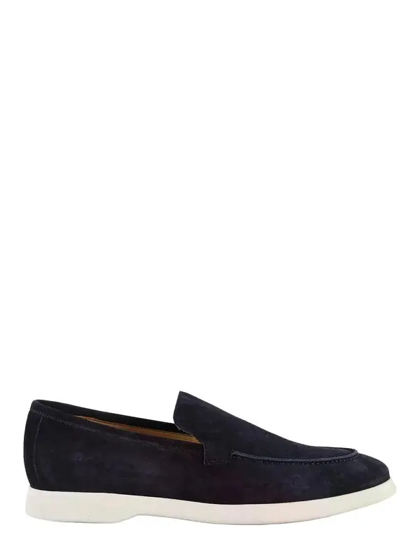 Tagliatore Simon Suede Loafers - Blue