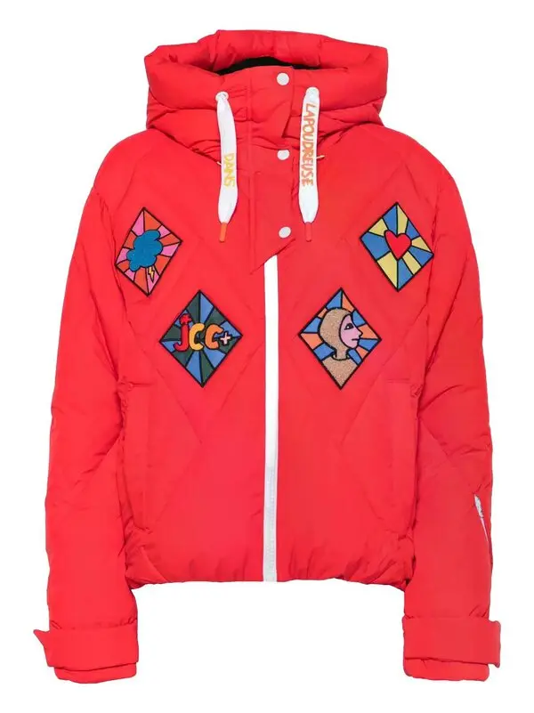 Rossignol X Jcc Lumy Down Bomber Ski Jacket - Red