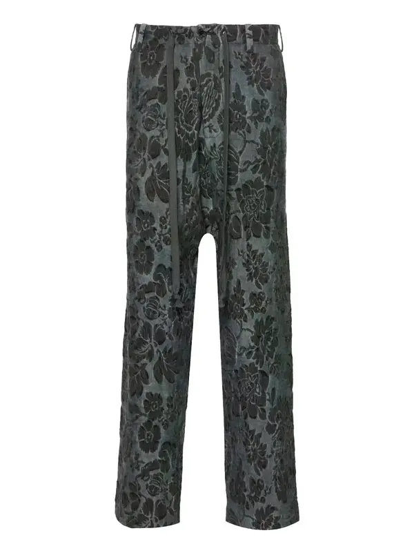 UMA WANG Perch Trousers - Blue