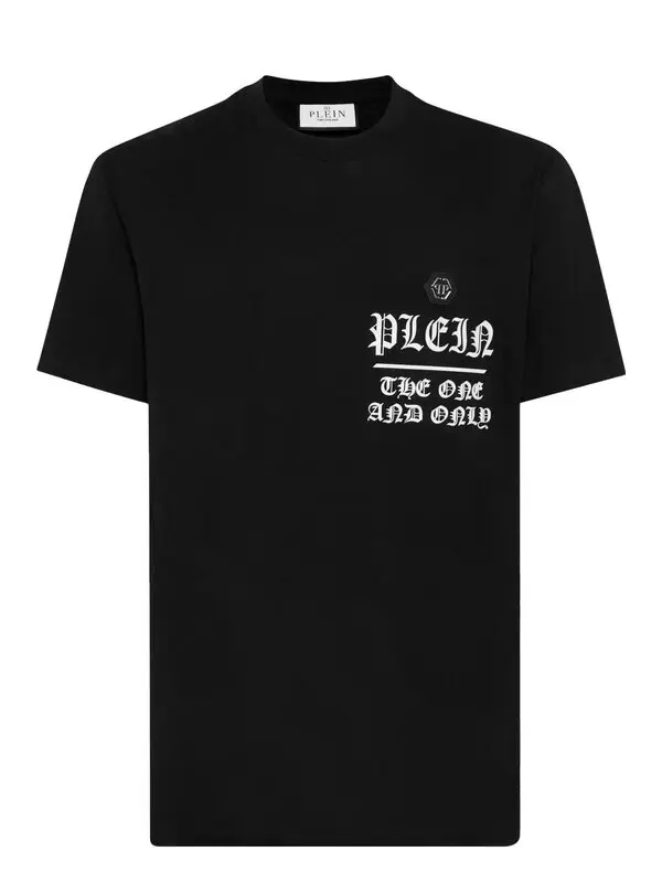 Philipp Plein Graphic-print Cotton T-shirt - Black
