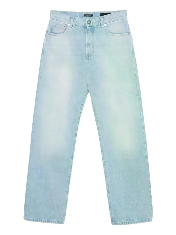 Balmain Straight-leg Jeans - Blue