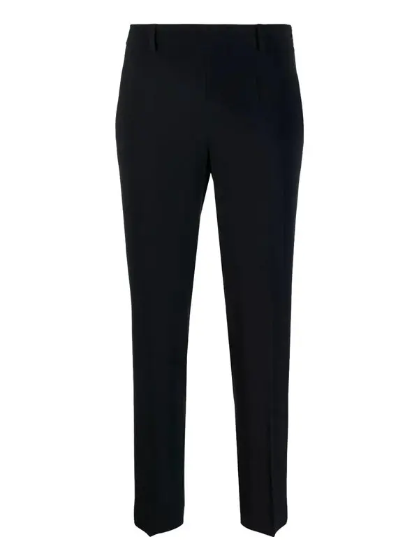 Alberto Biani Tapered Tailored Trousers - Blue