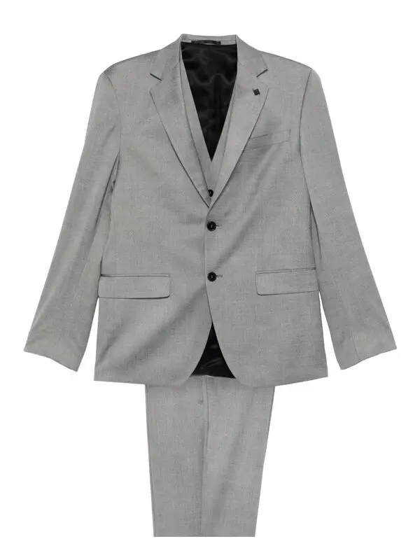 Karl Lagerfeld Single-breasted Suit - Grey