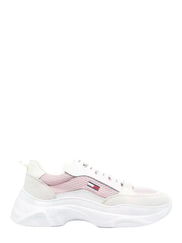 Tommy Hilfiger Lace-up Low-top Sneakers - Pink