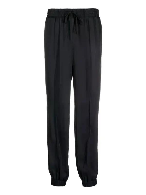 JIL SANDER Drawstring Tapered Trousers - Blue