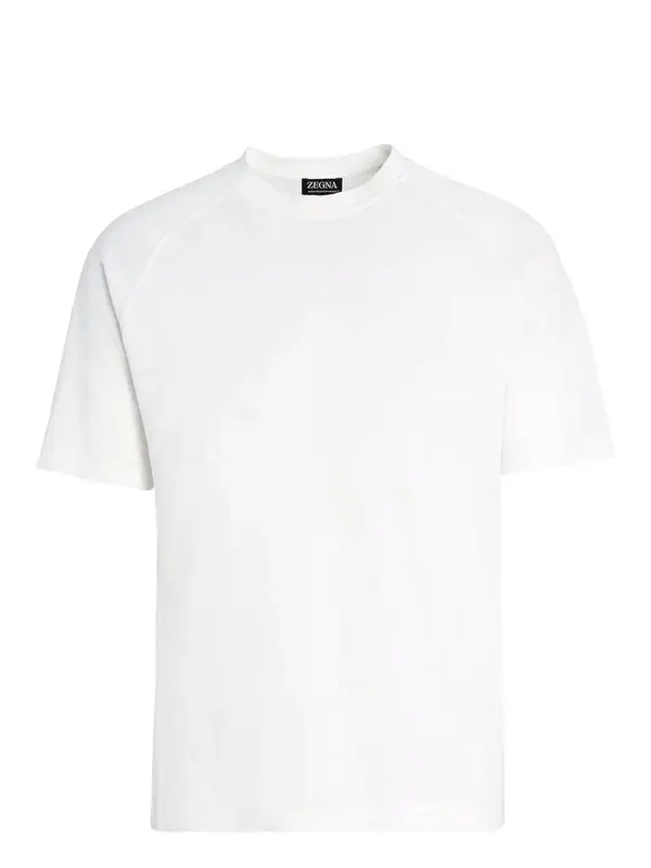 Zegna High Performance Wool T-shirt - White