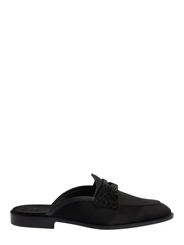 GIUSEPPE ZANOTTI Bizeet Slip-on Loafers - Black