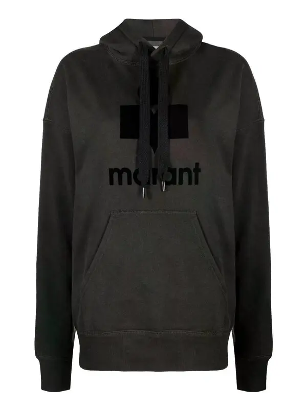 MARANT ETOILE Mansel Logo Hoodie - Black
