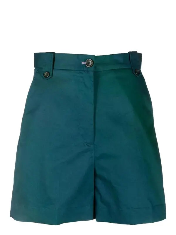 Paul Smith High-waist Mini Shorts - Blue