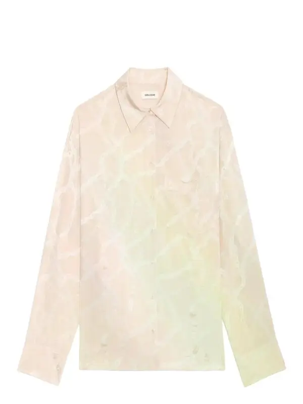 Zadig&Voltaire Morning Silk Shirt - Neutrals