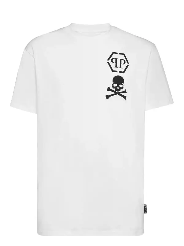 Philipp Plein Skull-print T-shirt - White