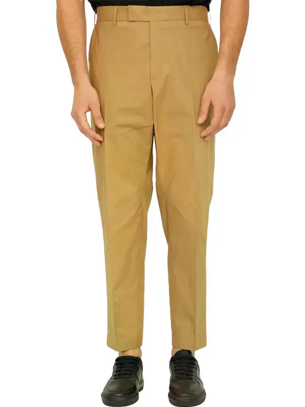 PT TORINO Cotton Trousers - Neutrals