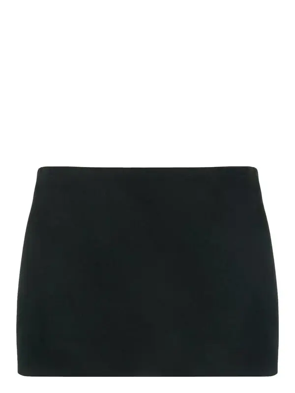 Khaite Jett Tailored Miniskirt - Black
