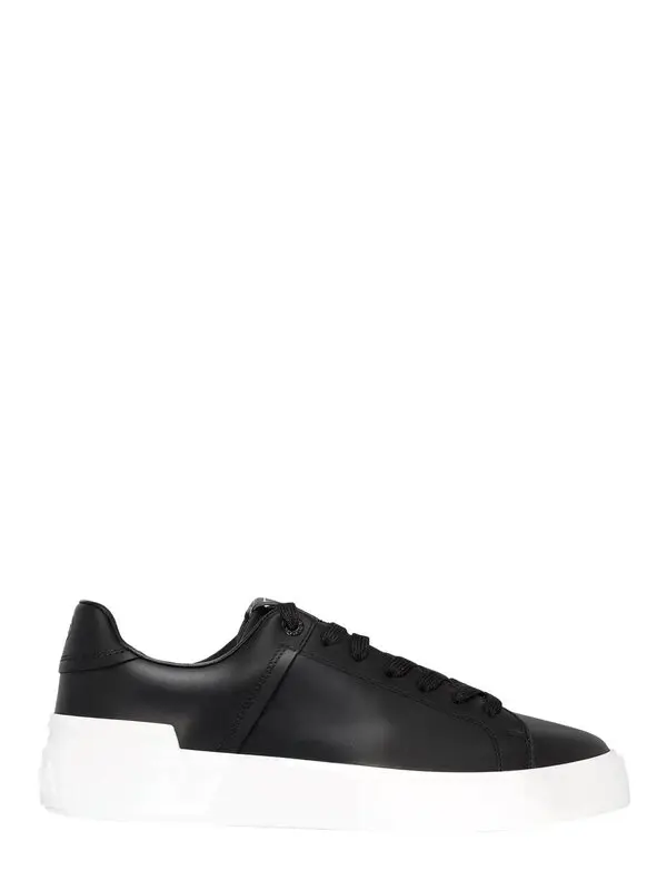 Balmain B-court Low-top Sneakers - Black