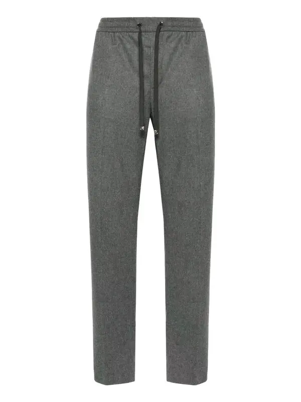 Moncler Logo-appliqué Track Pants - Grey