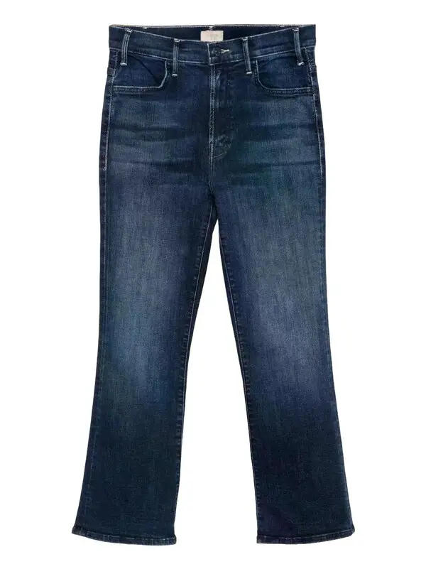 MOTHER The Lil Hustler Ankle Jeans - Blue