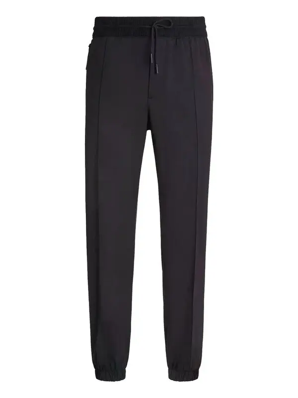 Zegna High Performance™ Wool Joggers - Black